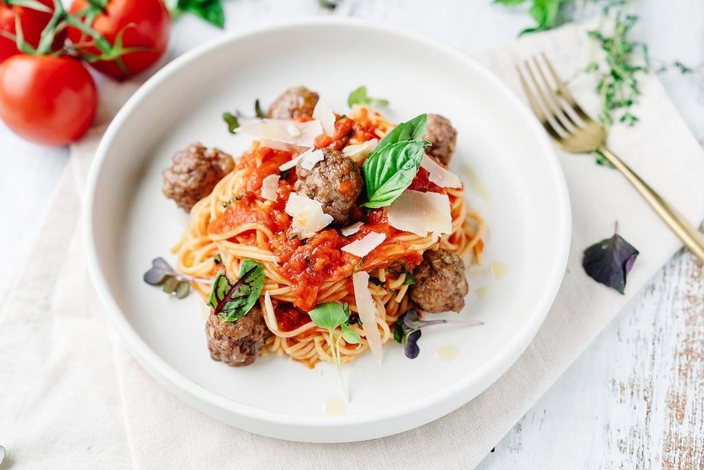 Linguine with Ricotta Meat Ball (Pasta) – ESSENOVA